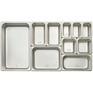 Winco 1/6 Size Pan, 2 1/2-Inch