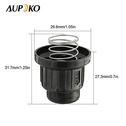 Aupoko AAA Battery Push Button Igniter Ignitor Cap, 2PC Propane Gas fire Pit AAA Battery Pulse Electronic Igniter Push Button Switch Cap