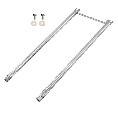 YIHAM 7507 27 Inch 304SS Burner Tube Set for Weber Genesis Silver A, Spirit 500, Spirit 200 Series E-210 (Side Control) Gas Grill Replacement Parts 10404 LW827