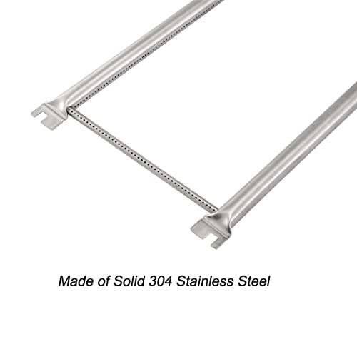 YIHAM 7507 27 Inch 304SS Burner Tube Set for Weber Genesis Silver A, Spirit 500, Spirit 200 Series E-210 (Side Control) Gas Grill Replacement Parts 10404 LW827