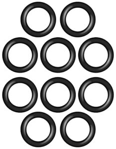 meter star propane natural gasket seal o-ring seals for propane tank cylinder pol adapter fitting pack of 10