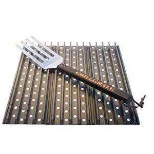 GrillGrate Sets of 16.25" Panels (Interlocking) + GrateTool (3)