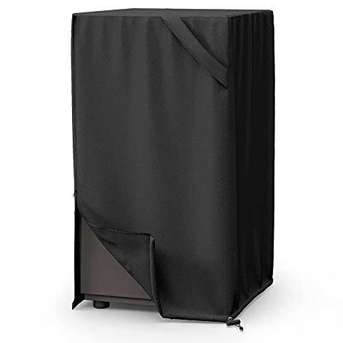 SHINESTAR Upgraded Electric Smoker Cover for Masterbuilt, Charbroil, Dyna Glo and More 30-Inch Vertical Smoker, Convenient Zipper & Handle, 18.5 L x 17.5 W x 33 H, Durable & Waterproof