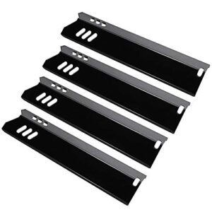 hisencn grill heat plates for dyna glo grill replacement parts dgb610ssp, dgb515sdp, dgf510sbp, dgf510ssp, dgf510ssp-d, dgb495sdp, dgb494spb, dgf493bnp, porcelain steel grill heat shields for backyard