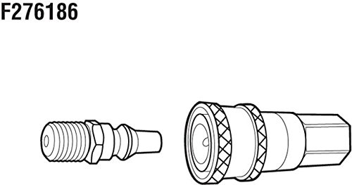 Mr. Heater Propane or Natural Gas 1/4 Quick Connector Set and Excess Flow Plug