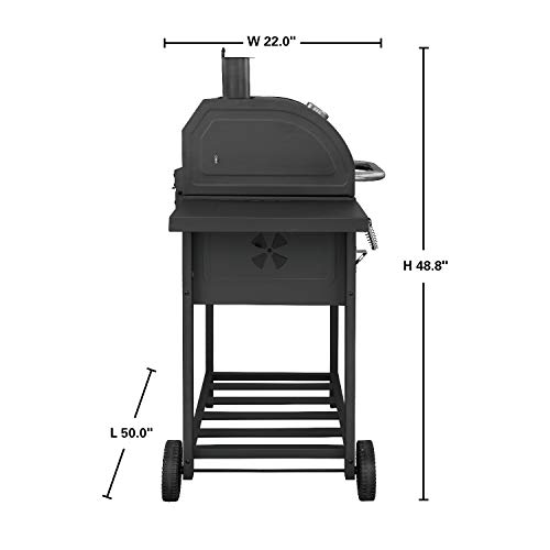 Royal Gourmet CD1824A Charcoal Grill,BBQ Outdoor Picnic, Camping, Patio Backyard Cooking, Black