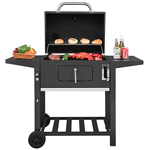 Royal Gourmet CD1824A Charcoal Grill,BBQ Outdoor Picnic, Camping, Patio Backyard Cooking, Black