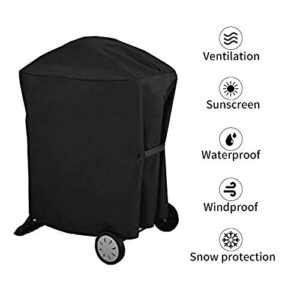 Outspark 7113 Grill Cover for Weber Q100 Q1000 Q1200 Q200 Q2000 Q2200 Series - BBQ Grill Accessories for Weber Q Series Grill Cover