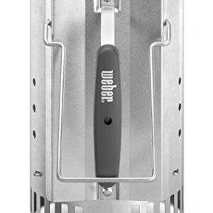 Weber Rapidfire Chimney Starter, Standard, Silver