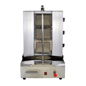 yooyist 3 burners shawarma doner kebab machine grill gyro automatic vertical broiler