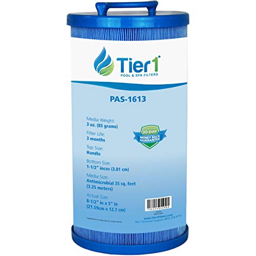 Tier1 Pool & Spa Filter Cartridge | Replacement for Waterway 817-4035, Teleweir 35 SF, Pleatco PWW35L, Unicel 4CH-935 and More | 35 sq ft Pleated Fabric Filter Media