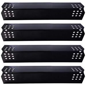 votenli p9737a (4-pack) porcelain steel heat plate replacement for grill master 720-0697, 720-0737,7200697,nexgrill 720-0830h, 720-0830d,nexgrill 720-0783c, 720-0783e (14 9/16 x 3 3/8)