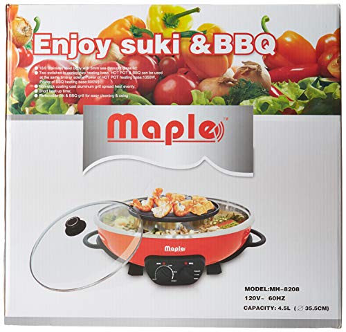 Maple Hot Pots (Maple Enjoy Suki Hot Pot Shabu with BBQ Grill)