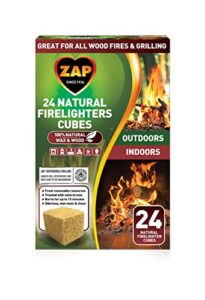 zip natural firestarters 24 cubes