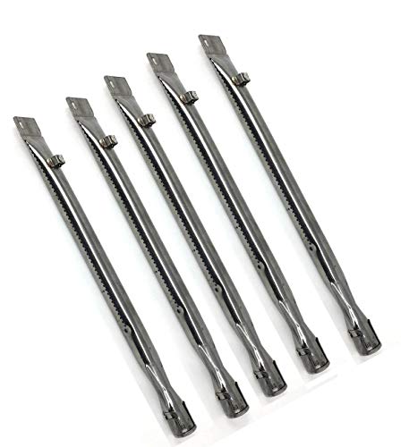 Stainless Steel Burner Replacement for Select Savor Pro, Lowes & Master Forge GD4833, GD4825, 3618ST (5-PK) Gas Grill Models