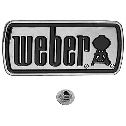 Weber 51406 Logo Label with Fastener