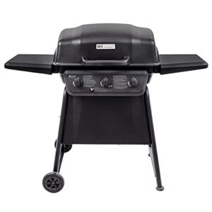 american gourmet 463773717 char-broil classic 360 3-burner liquid propane gas grill, black