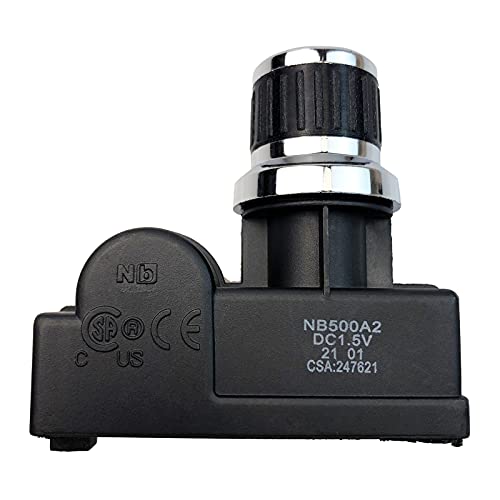 Universal Gas BBQ Electric Igniter Replacement for 2 Outlets Tact Push Button Grill Ignitor Fit for Nexgrill, Char-Broil, Char-Griller, Brinkmann, Broil-Mate, Charmglow and Others AA Battery