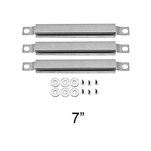 Sunshineey Replacement Parts Kit for Charbroil 463441312, 463441513, 463440109 Gas Grill(Stainless Steel Burners, Carryover Tubes,Porcelain Steel Heat Plates)