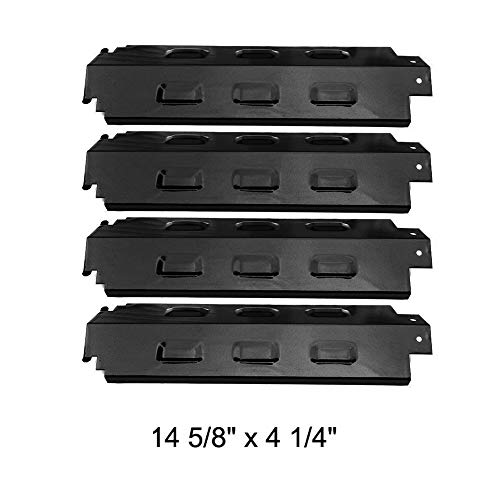 Sunshineey Replacement Parts Kit for Charbroil 463441312, 463441513, 463440109 Gas Grill(Stainless Steel Burners, Carryover Tubes,Porcelain Steel Heat Plates)