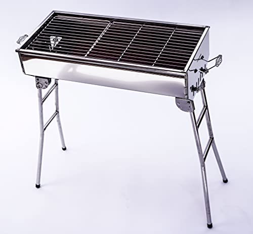 Stainless Steel Charcoal Grill Kebab BBQ Portable Mangal