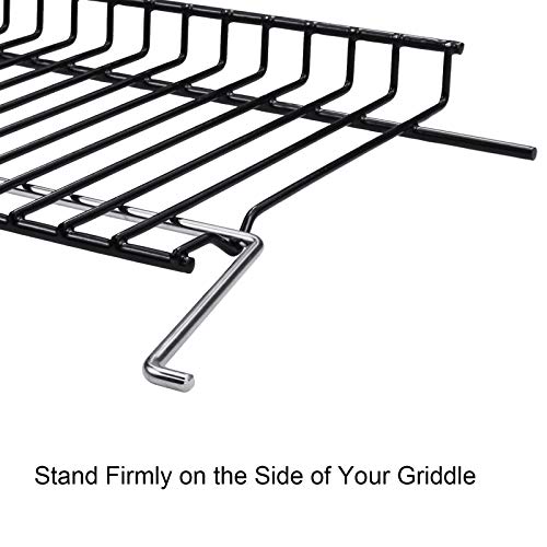 Hisencn Grill Warming Rack for Charbroil 463436215, 463436214, 463436213, 463432114, 463436414, 29 1/2 inch Porcelain Steel Warming Grates for Charbroil G458-0007-W1