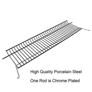 Hisencn Grill Warming Rack for Charbroil 463436215, 463436214, 463436213, 463432114, 463436414, 29 1/2 inch Porcelain Steel Warming Grates for Charbroil G458-0007-W1