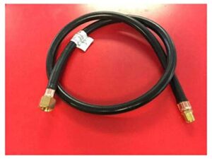 rv camper trailer 3/8″ mpt 1/2″ flare lp propane gas hose high pressure 48″- sold by lil_charm!