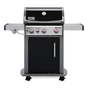 weber spirit e330 lp black grill