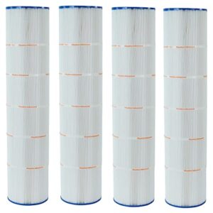 pleatco pcc130-pak4 filter cartridge, white