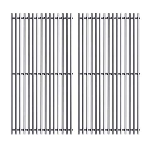 Htanch SF4362(2-Pack) 15" Stainless Steel Cooking Grid Grates Replacement for Select Gas Grill Models by Broil King, Broil-Mate,Huntington and Sterling Gas Models Set of 2