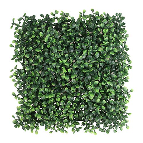 Coolife 25 * 25cm Milangrass Simulation Lawn New PE 4 Layers Decoration for The Outdoors (24pcs