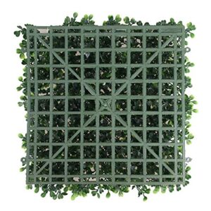 Coolife 25 * 25cm Milangrass Simulation Lawn New PE 4 Layers Decoration for The Outdoors (24pcs