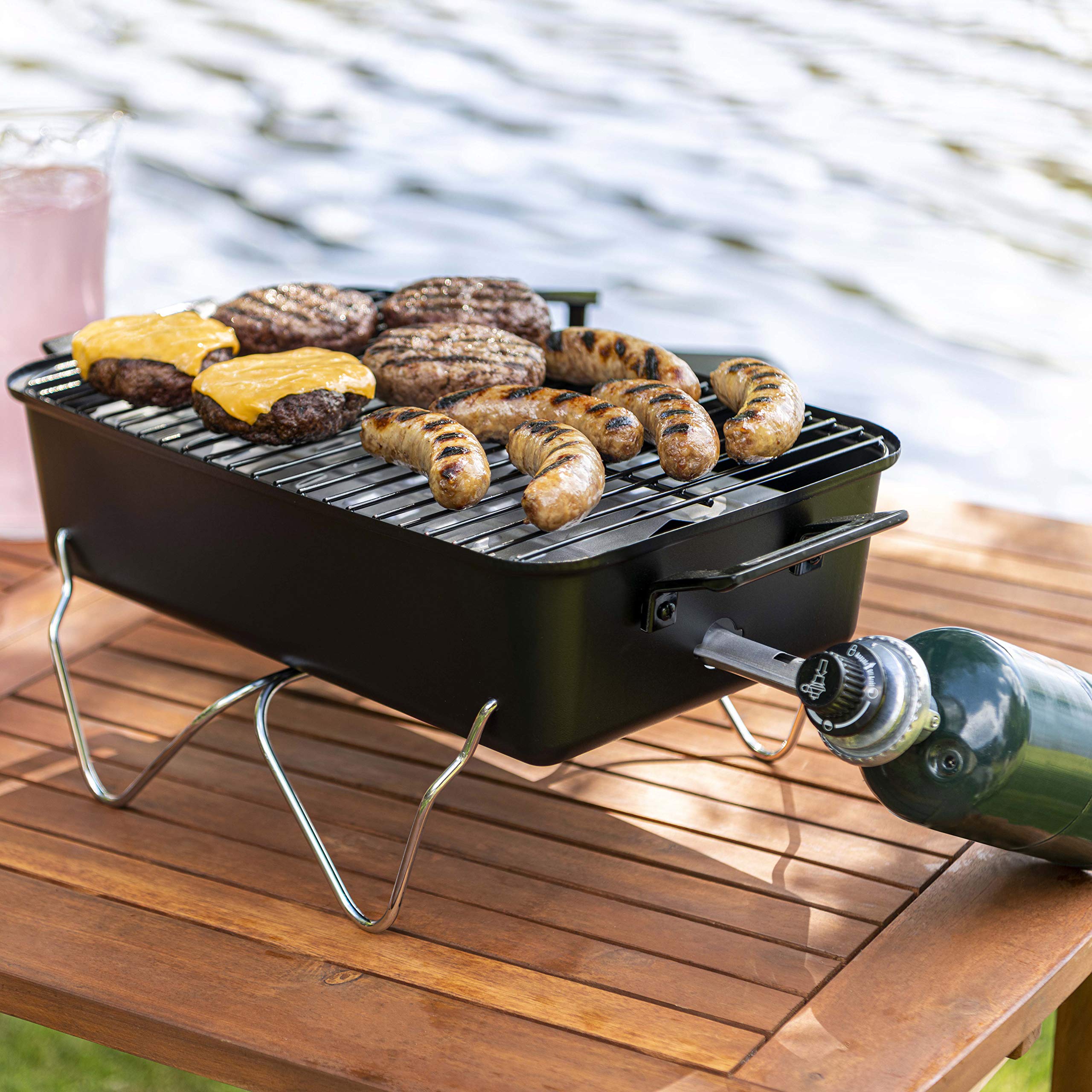 Char- Broil Standard Portable Liquid Propane Gas Grill