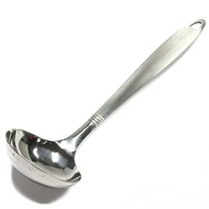 chef craft select cooking ladle, 11.5 inch, stainless steel