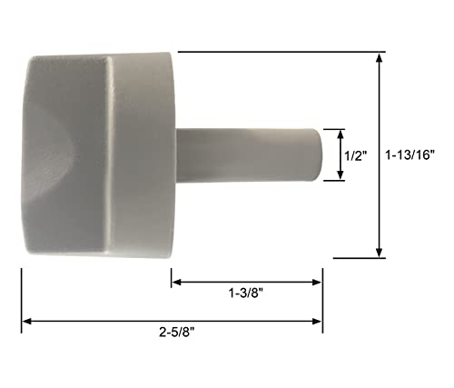 Weber # 78960 Gas Grill Repl Control Knob for Spirit 500 & 700 Genesis 1000-5500 and Genesis Silver & Gold Prior to 2004 Model Year