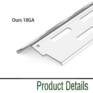 Damile Grill Flavorizer Bars for 66687 Weber Genesis II E-640, Genesis II LX S-640, Genesis 2 BBQ Gas Grill Replacement Parts, 12.5 Inch Stainless Steel Flavor Bars Grill Heat Deflectors Accessories