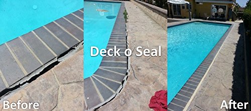 ChemLink NovaLink SL Pool Deck Joint Sealant - Color Gray - Replacement for DECK O SEAL - 68 oz