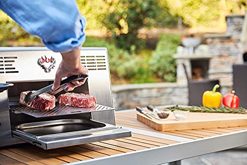 Schwank 1500°F Portable Infrared Grill, Stainless Steel, Propane (LP), Made in USA