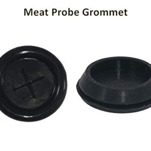 Rubber Meat Probe Grommet Replacement for Traeger Wood Pellet Smoker & Z Grills (6 Pack)