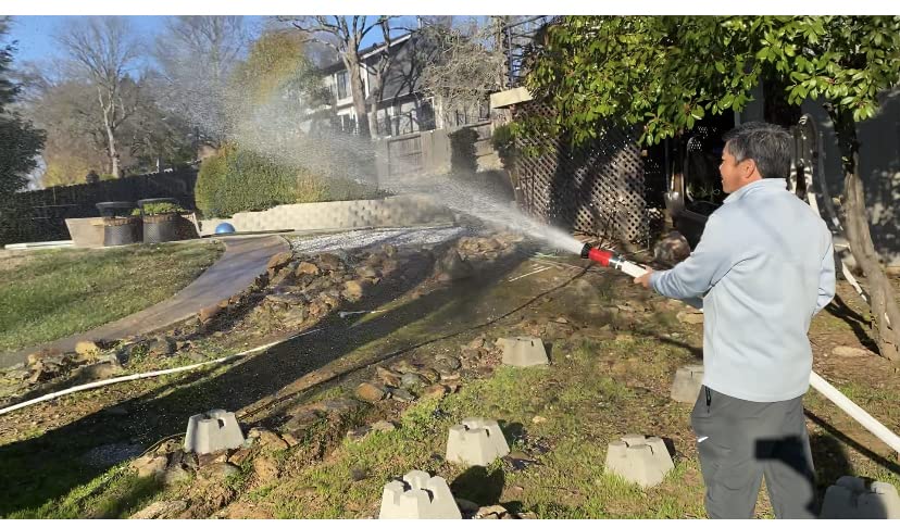 FireFighter1- Fire Hose for Pool Pumps Providing Instant Access to Pool Water During a Fire Emergency (100' FireFighter1 Hose (100 foot))