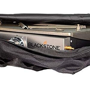 Blackstone 17 inch Griddle Cover and Carry Bag Water Resistant 600D Polyester Heavy Duty Flat top 17" Gas Grill Cover Accessory Exclusively Fits Blackstone 17" Griddle Cooking Station Without Hood