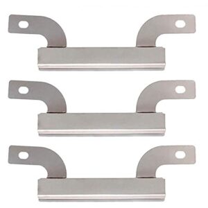 bbq-element grill crossover burner replacement part for brinkmann 810-2410-s, 810-9425-w, 810-8534-s, 810-2411-f, 810-4580-s, set of 3 stainless steel carryover tube for charmglow 810-7451-f and other