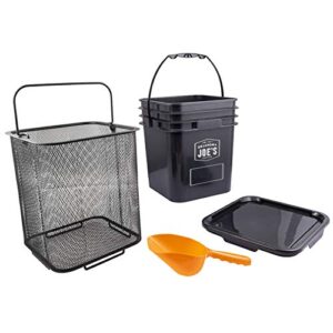 oklahoma joe’s 5159038w01 pellet bucket kit, black