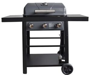 bronco-3 burner propane gas grill/portable by brand-man grills