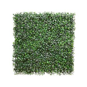 windscreen4less artificial faux ivy leaf decorative fence screen 20” x 20″ boxwood/milan leaves fence patio panel,new milan leave 3 pieces