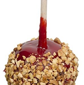 Perfect Stix WRS55SP-200 Wooden Candy Apple Skewer Stick - 5-1/2" x 3/16" Semi Pointed, 0.2" Height, 0.4" Width, 5.5" Length (Pack of 200)