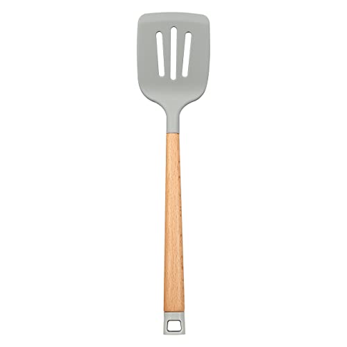 Hampton Forge Beechwood/Grey 1 Pc Slotted Turner, 0.30 LB