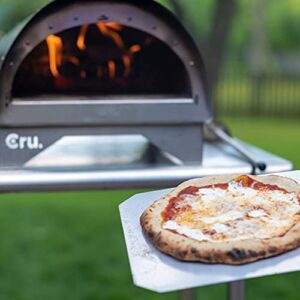 Cru Ovens Model 30 Outdoor Stainless Steel Portable Wood-Fired Pizza Oven, Pizza Peel + Embers Rake Included, Made in Portugal