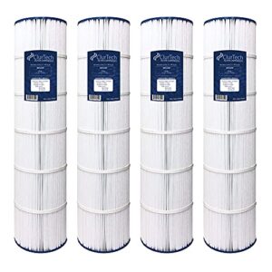 clurtech frx-7482-pak4 4 pack jandy cl580 cv580 pjan145-pak4 c-7482 fc-0820 r0357900 a0104100 replacement pool or spa filter cartridge, white